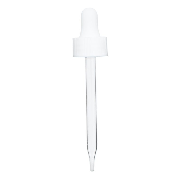 Enhance Your Packaging with the 20-400 White Plastic Dropper