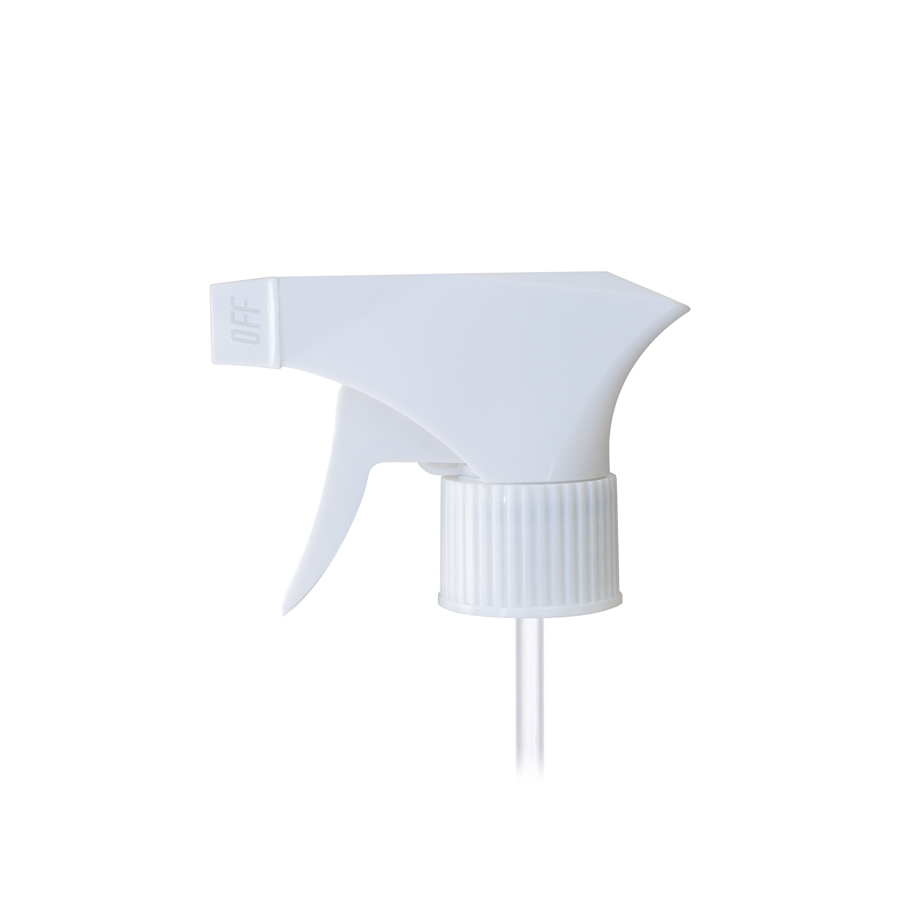 28-410 White Ribbed Skirt Trigger Sprayer with 248mm Dip Tube | FH ...