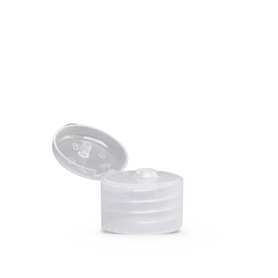 28-410 Natural PP Plastic Smooth Flip Top Cap | FH Packaging