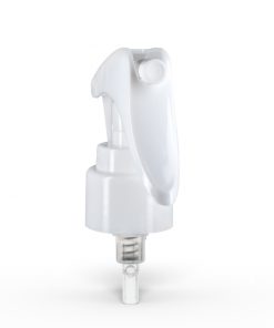 24-410 White Mini Fine Mist Trigger Sprayer With Lock Button